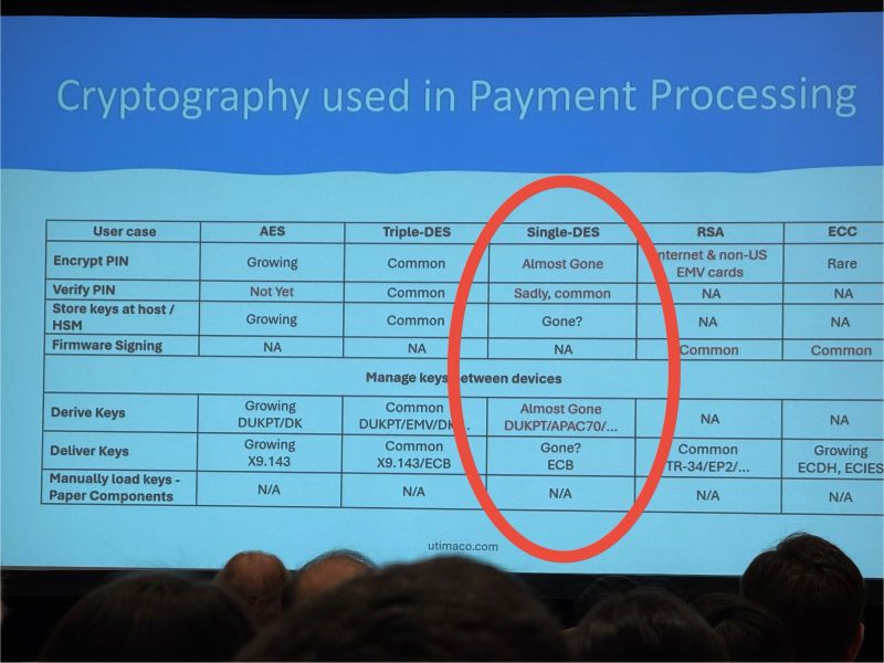 Re: Any one still using DES? - ISC2 Community