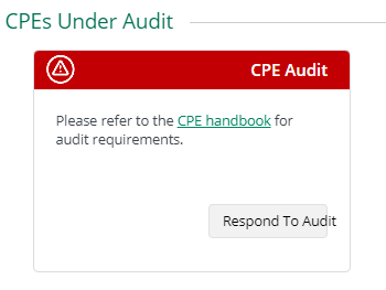 CPE Audit Process - ISC2 Community