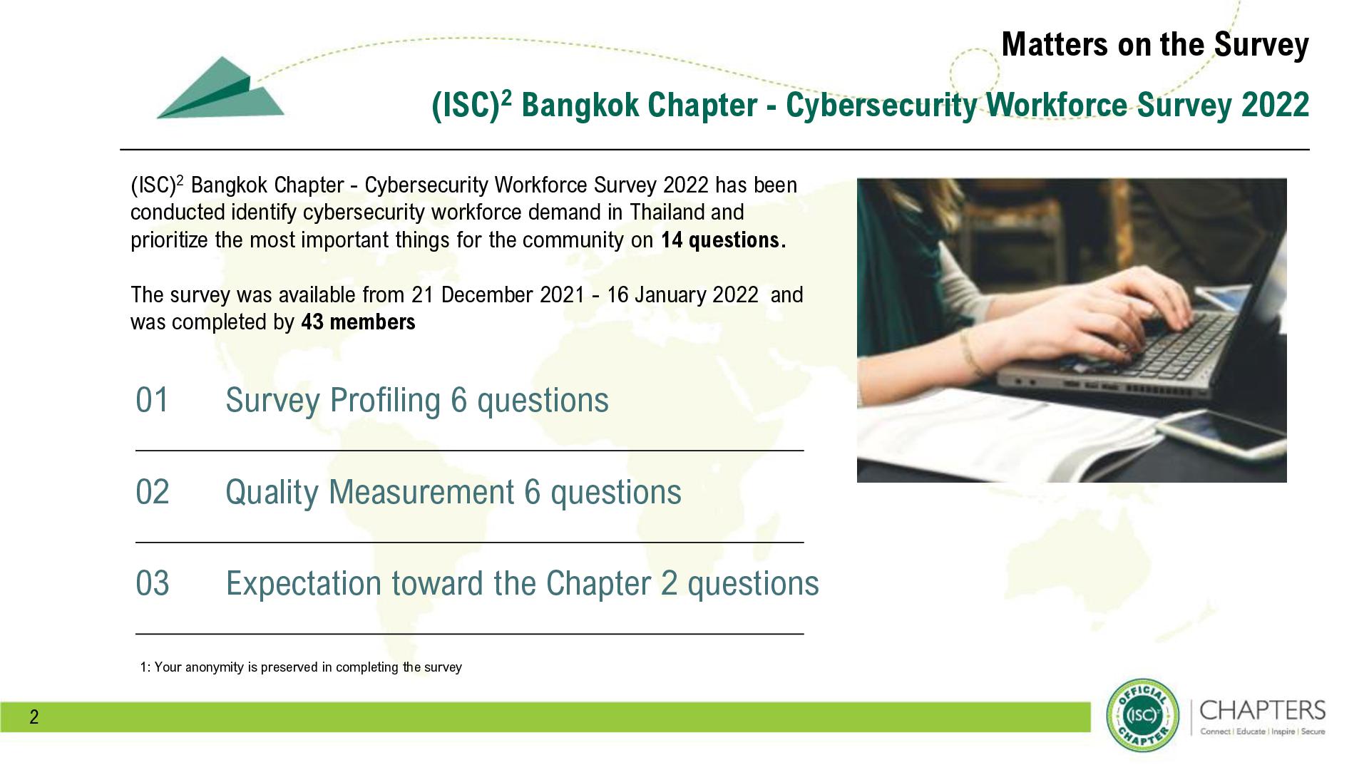 (ISC)² Bangkok Chapter Cybersecurity Workforce Sur... - ISC2 Community
