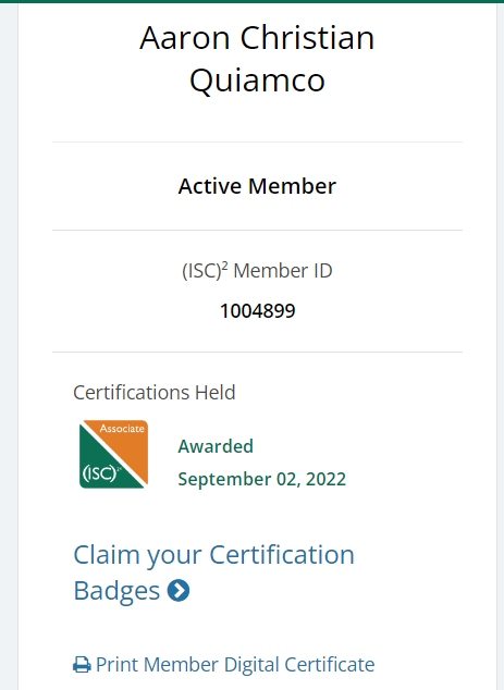 55-59 min. Webinars = 1 CPE ? - ISC2 Community