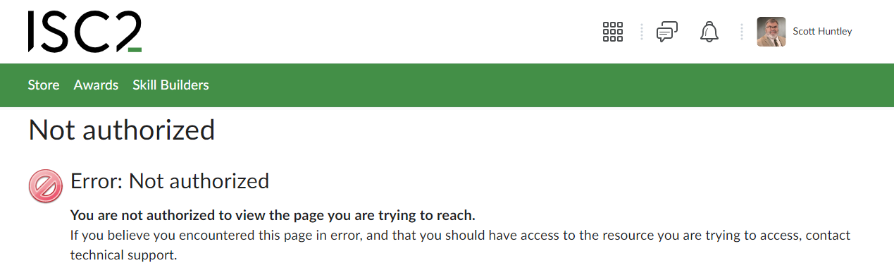 Cannot access Free for (ISC)² Members professional... - ISC2 Community