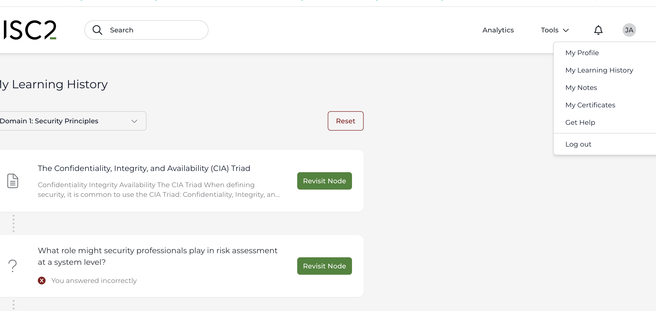 How do you redo the ISC2 CC self paced material? - ISC2 Community
